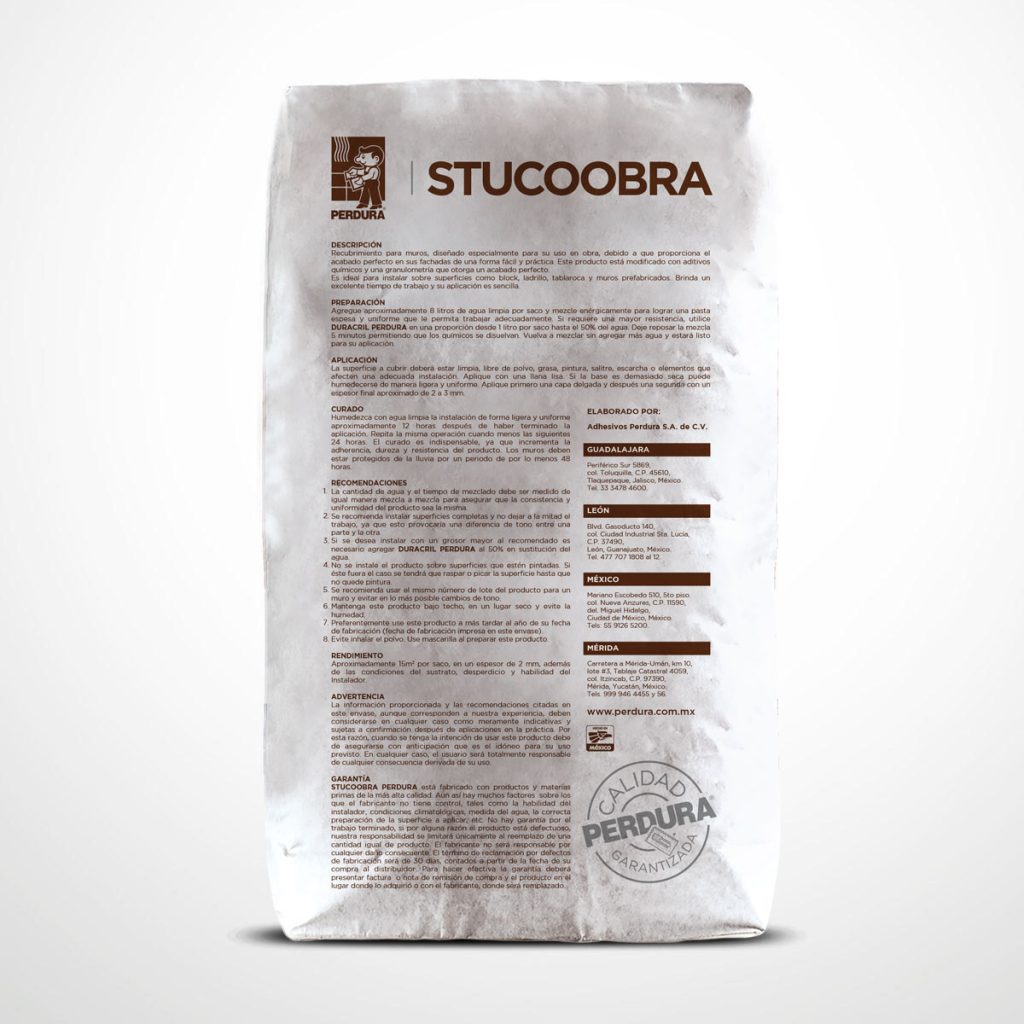Stucoobra - Perdura